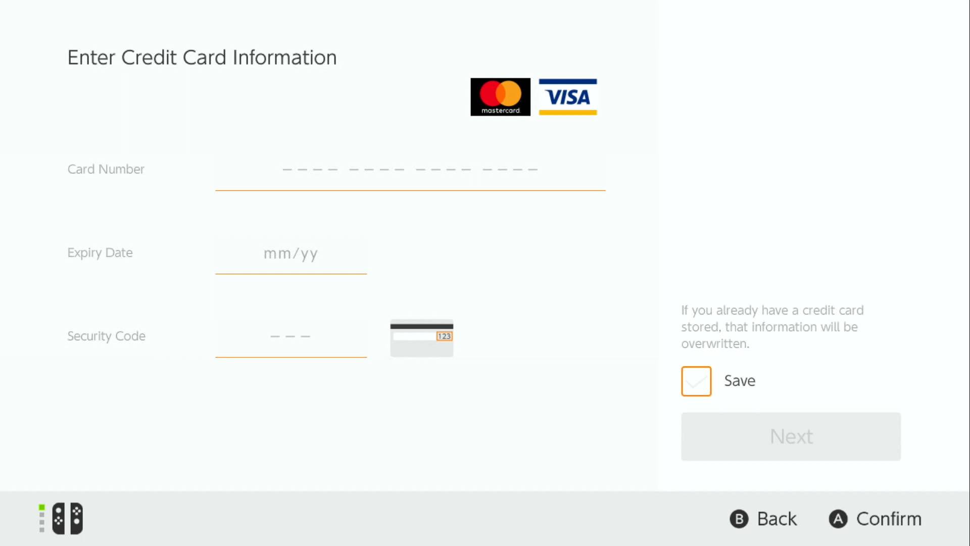 Nintendo eshop us credit card store